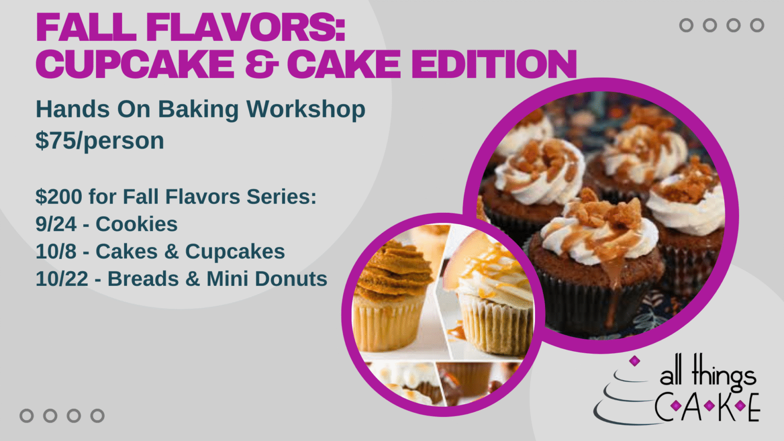 Fall Flavors: Cake & Cupcakes Edition - All Things Cake